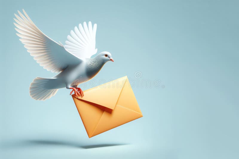 Homing Pigeon Letter Stock Illustrations – 217 Homing Pigeon Letter ...