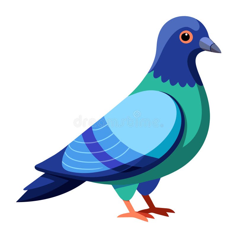Pigeon Icon. Cartoon Illustration of Pigeon Stock Illustration ...