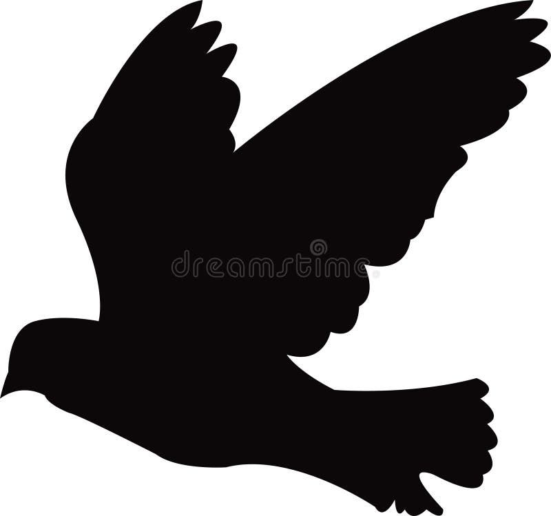 Pigeon Jpg Image with Svg Vector Cut File for Cricut and Silhouette ...