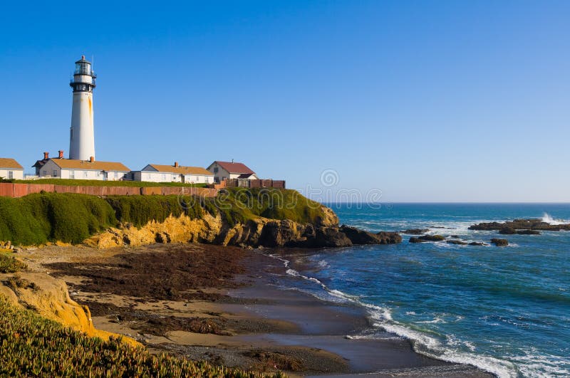 Discovery Park West Point Lighthouse Puget Sound Seattle Stock Photo ...