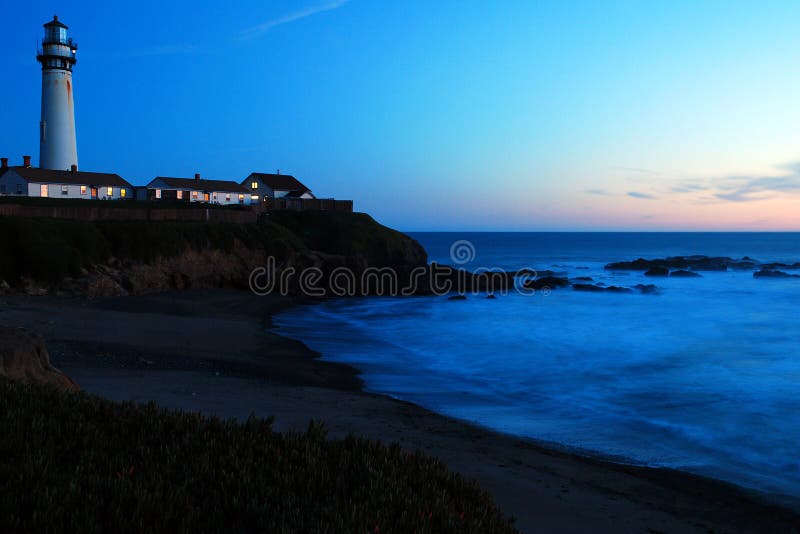 Pigeon Point Lighthouse stock photo. Image of kirkikis - 95827196