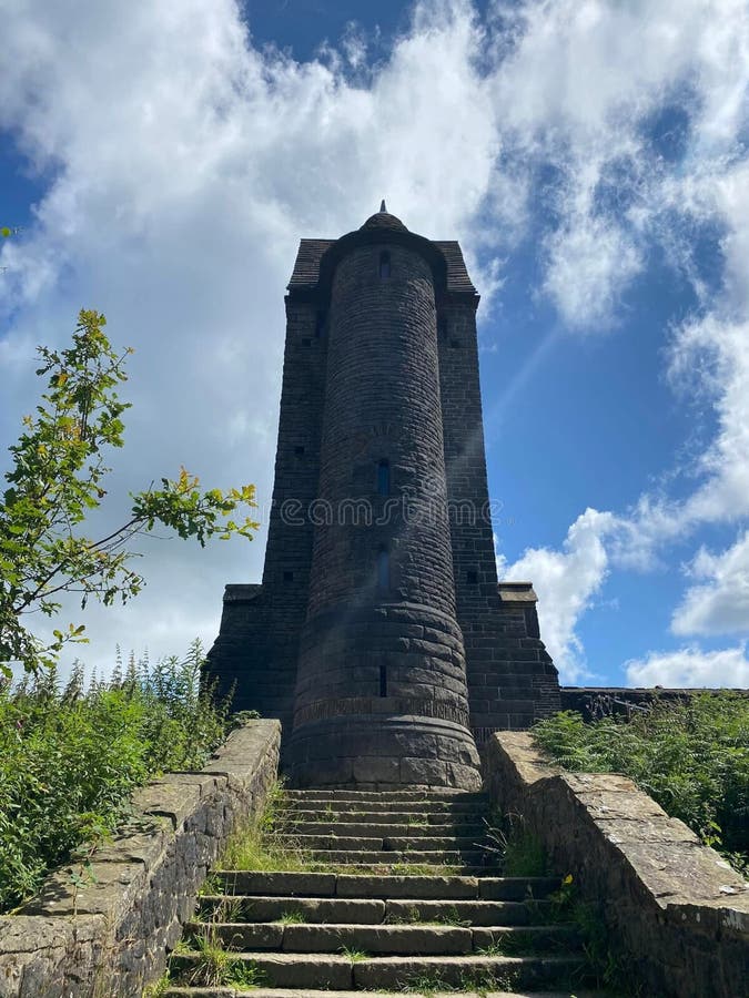 Pigeon Tower Rivington Pike Walk Stock Image - Image of rivington ...