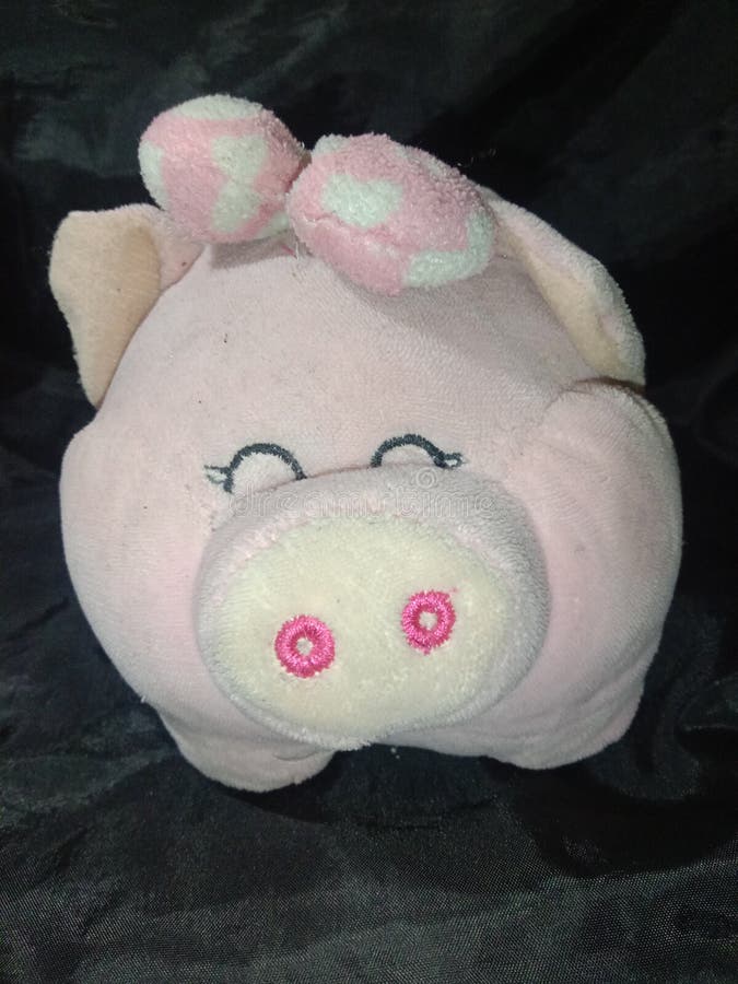 A piggy pink doll stock photo. Image of kids, pink, toys - 257939198