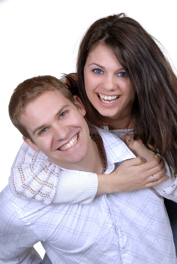 Piggyback Ride 2 stock photo. Image of pretty, casual - 1655798
