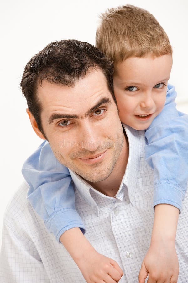 Piggyback ride stock photo. Image of expression, house - 9935736