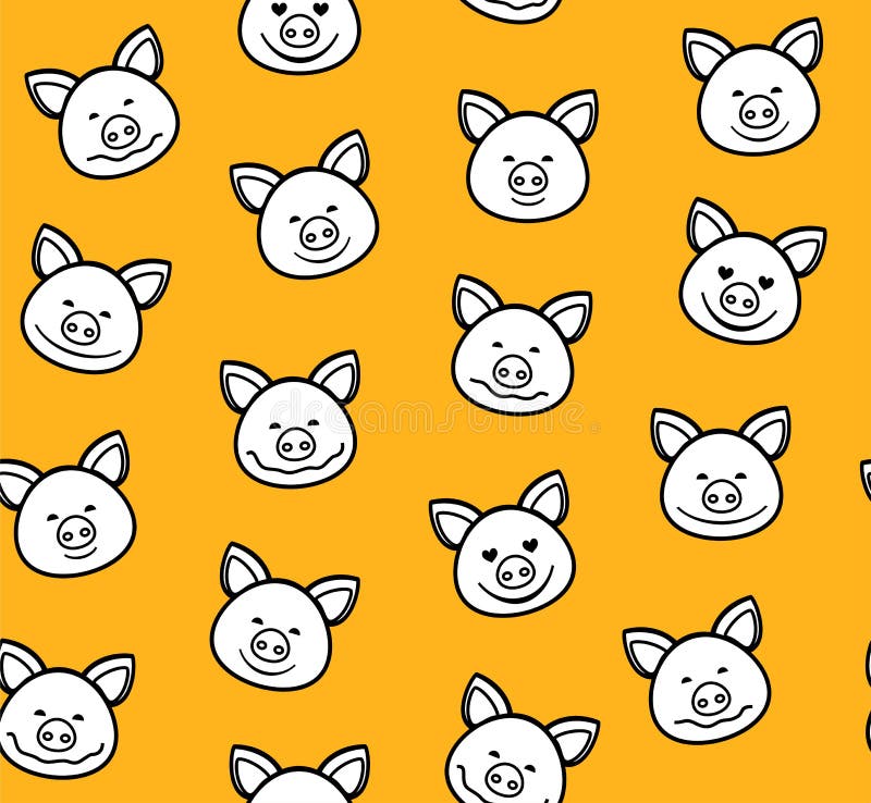 Orange Piglets Stock Illustrations – 131 Orange Piglets Stock ...