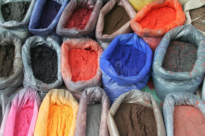 Pigments stock photo. Image of colourful, powder, market - 34552788