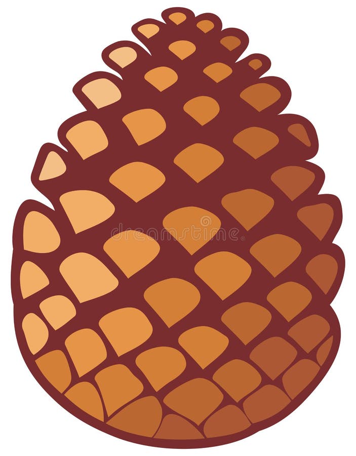 Pigna illustrazione vettoriale. Illustrazione di gelo - 33089837