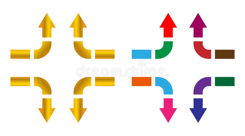 Pijlen vector illustratie. Illustration of symbool, apparaatje - 10426369