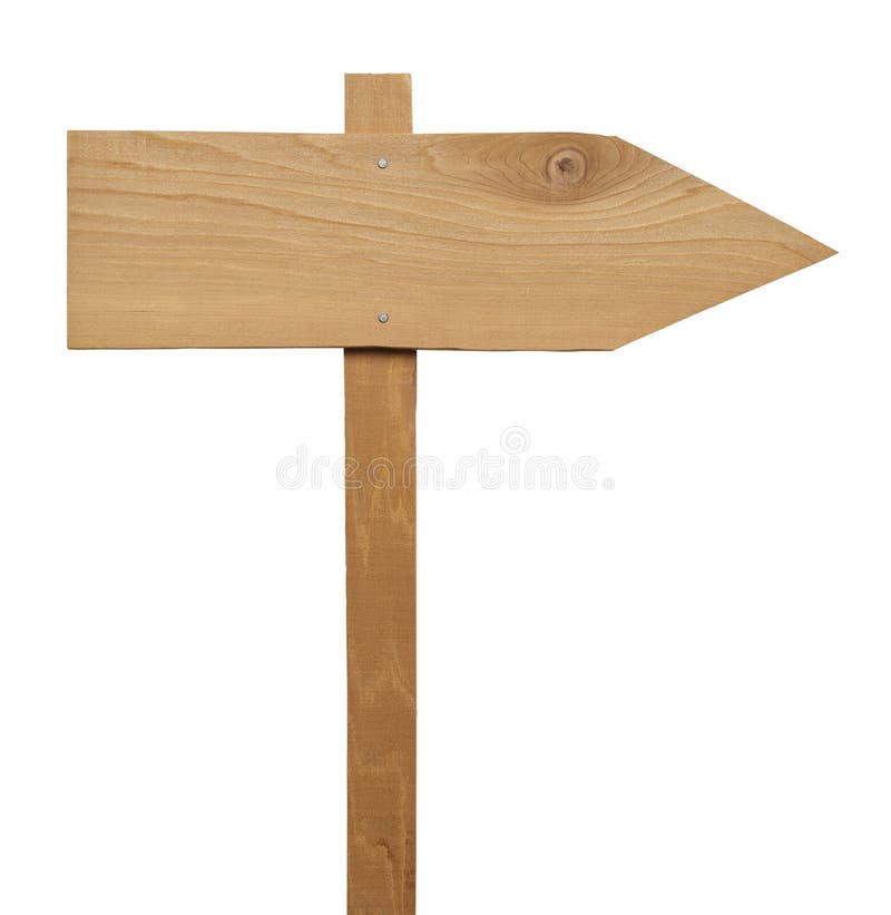 Pijl Houten Teken stock foto. Image of ontwerp, spatie - 40242438