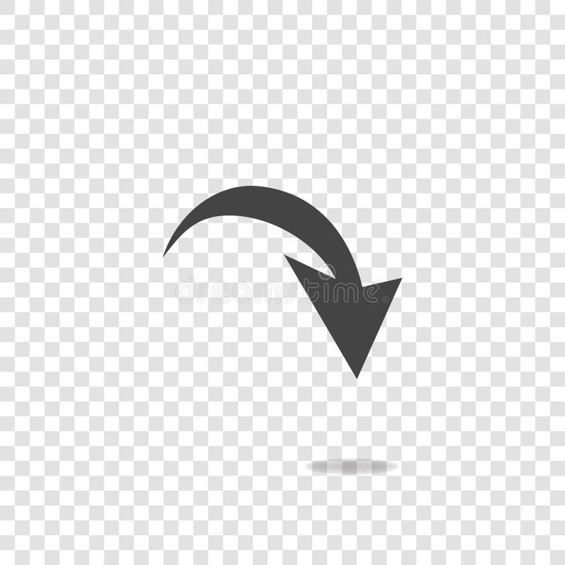 Pijl Naar Beneden Gericht Het Vectorpictogram Van De Pijl Op ... Pijl Naar Beneden Gericht Het Vectorpictogram Van De Pijl Op ...