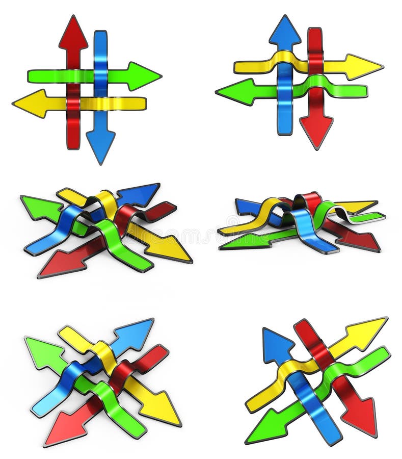 Pijlen stock afbeelding. Illustration of mededeling, financiën - 35734081