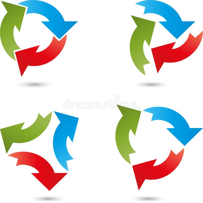 Pijlen, Symbolen, Karakters, Vector Illustratie - Illustration of ...