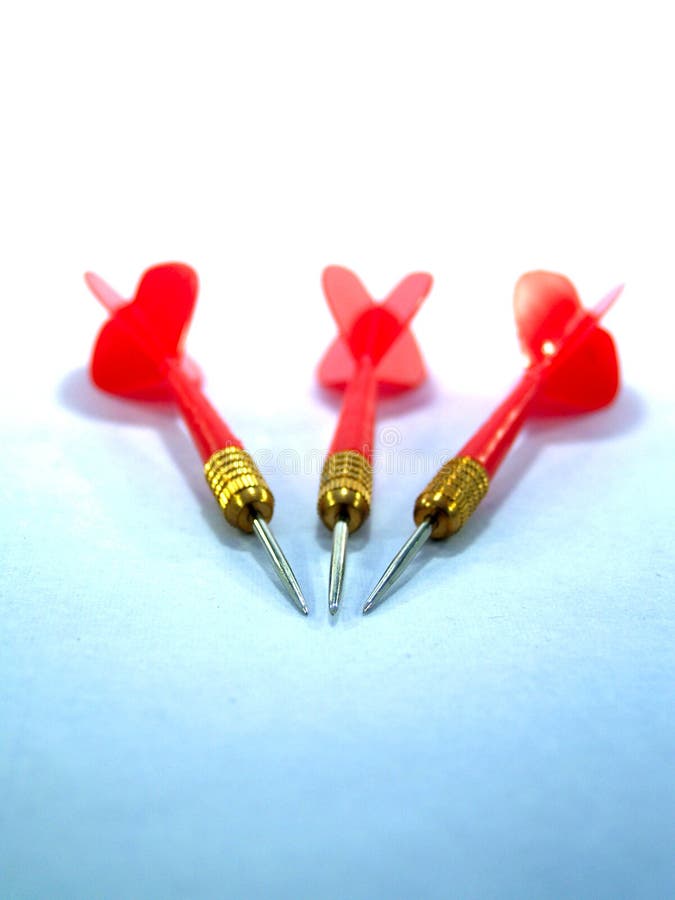 Één Pijltje stock illustratie. Illustration of objectief - 3993585