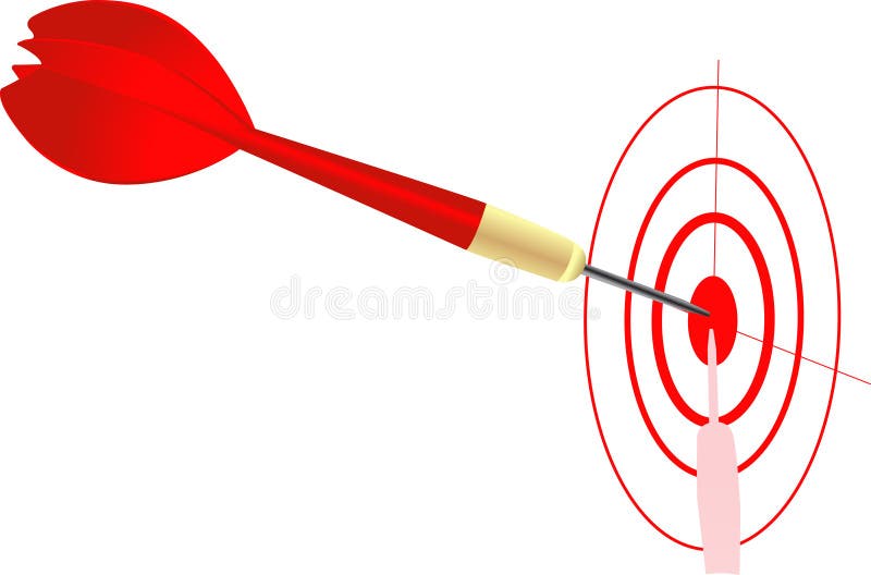 Pijltje, Verschillende Kleur Vector Illustratie - Illustration of zaken ...