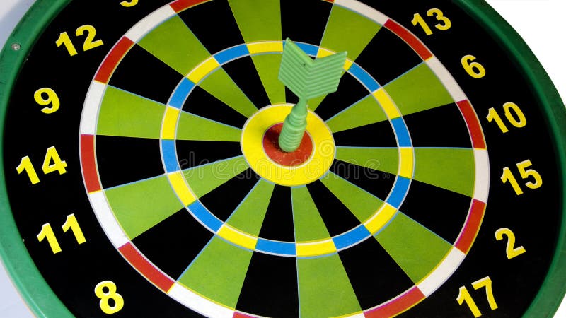 Pijltjes stock foto. Image of spelen, gooien, pijlen - 12968470