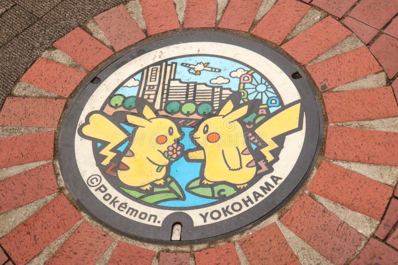 Pikachu Manhole Stock Photos - Free & Royalty-Free Stock Photos from ...