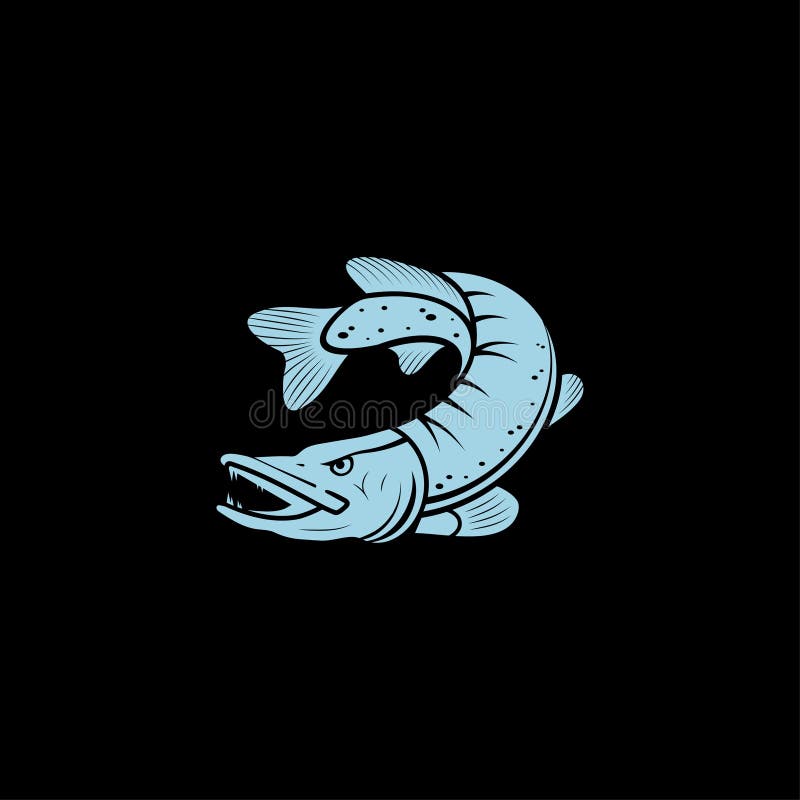 Pike Logo stock illustration. Illustration of restaurant - 372831660