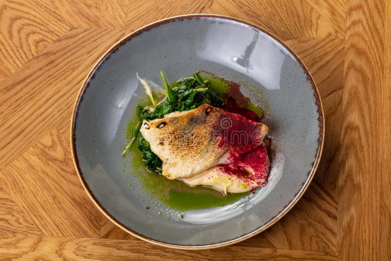 Pike perch fillet stock photo. Image of zander, gourmet - 124241134