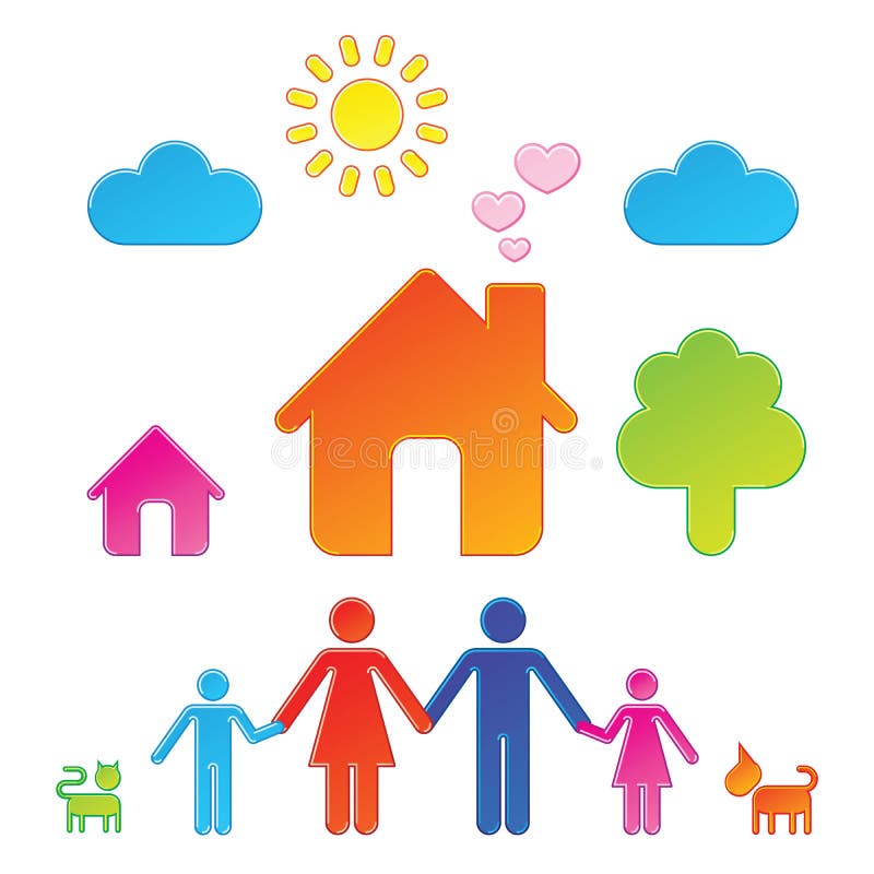 Piktogramme vektor abbildung. Illustration von blau, bild - 12621673