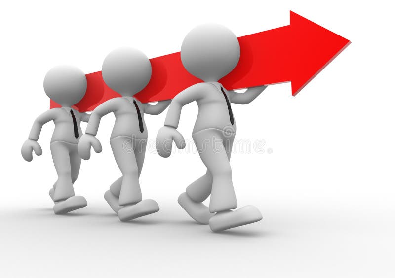 Pil stock illustrationer. Illustration av samarbeta, grabb - 29374681