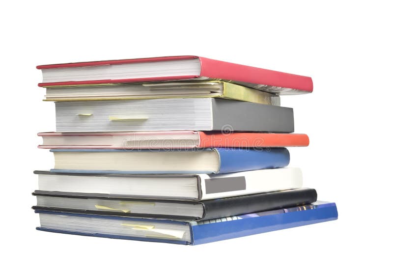 Una pila di vecchi libri fotografia stock. Immagine di note - 93196550