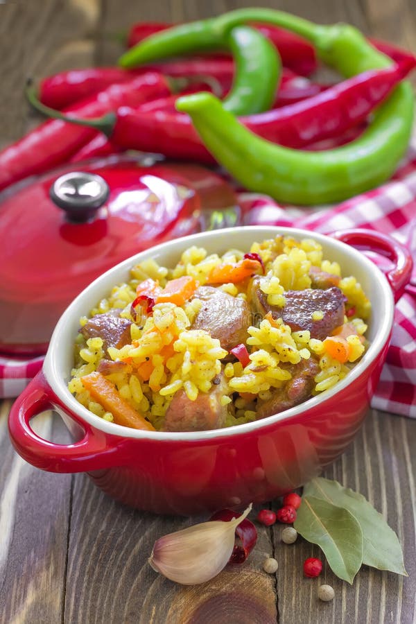 Pilaf stock image. Image of close, photograph, calorie - 645227
