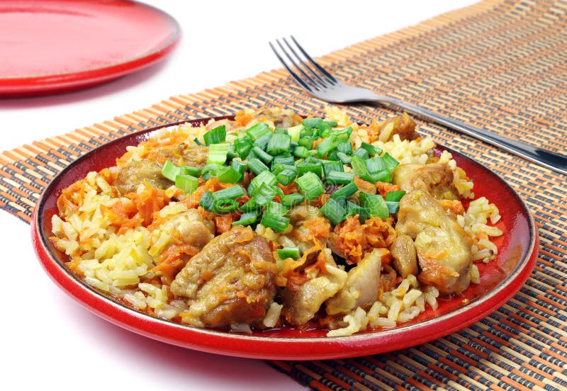 Arabic rice stock photo. Image of eating, pilaf, kabsa - 32149176