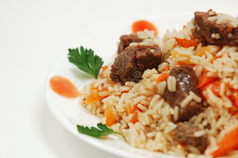 Pilaff stock photo. Image of gourmet, cooking, dinner - 7456470