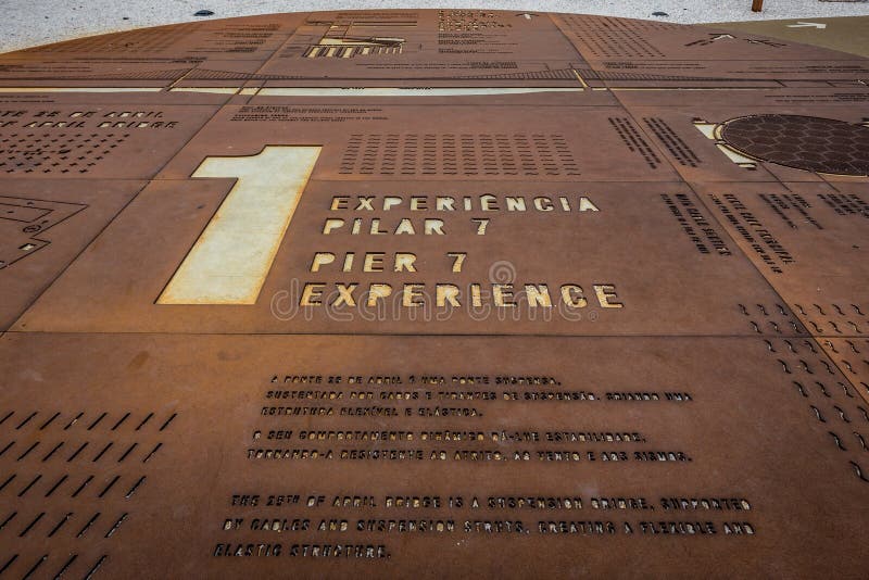 Pilar 7 Bridge Centre in Lisbon Editorial Image - Image of architecture ...