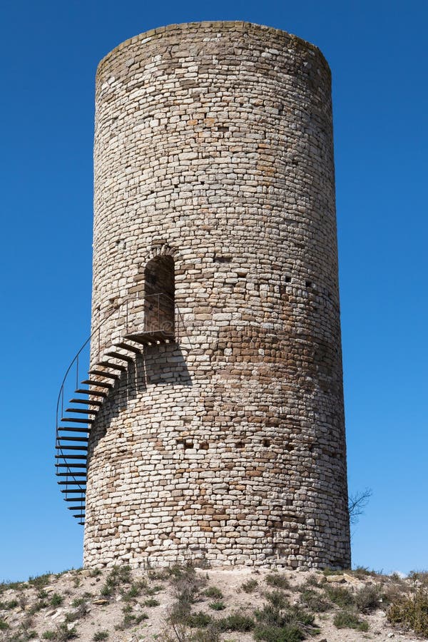 Castillo de Almenara imagen de archivo. Imagen de torre - 70433389