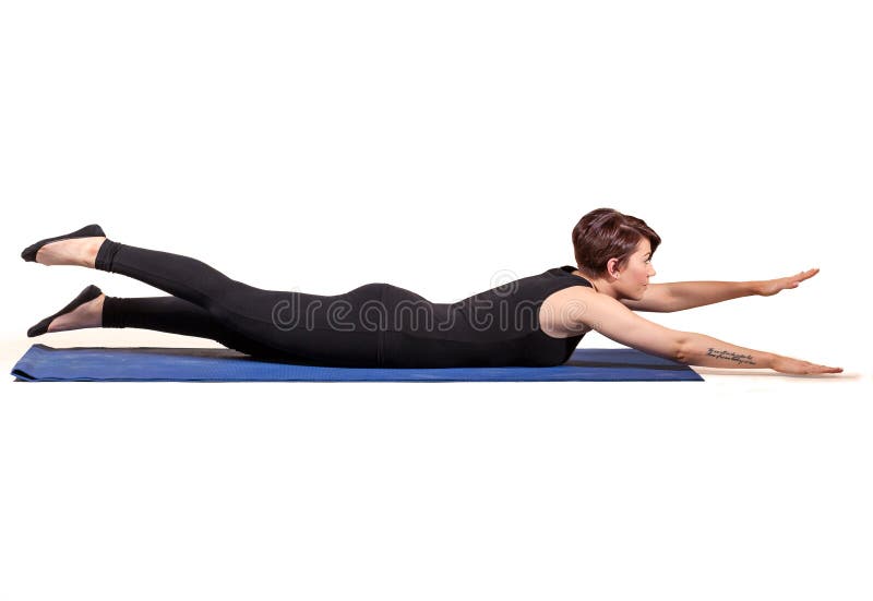 Pilates exercise series stock image. Image of adult, skin - 5412731
