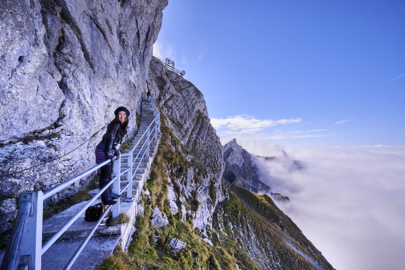 Pilatus mountain stock image. Image of beauty, hiking - 130842611