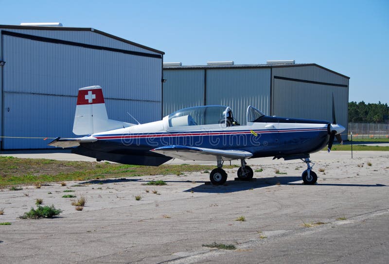 Pilatus PC3 airplane stock photo. Image of light, private - 2122816