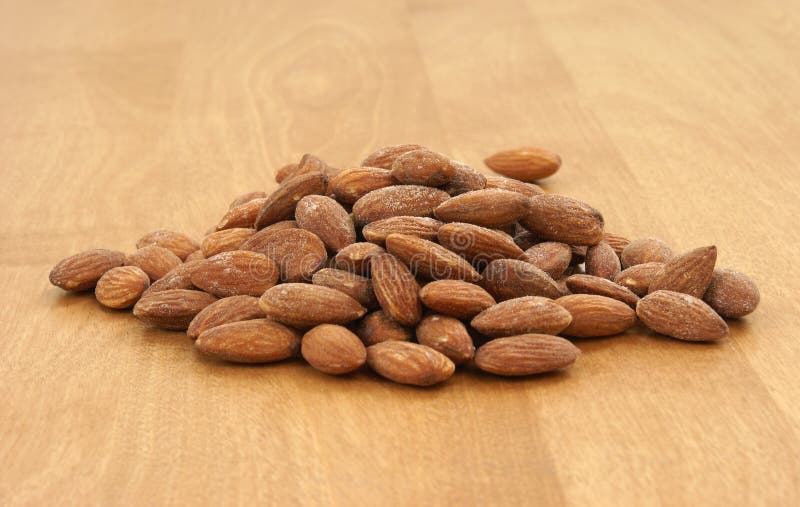 Pile Of Almonds Picture. Image: 10099014