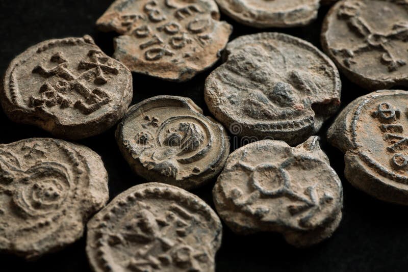 Ancient post-its stock image. Image of written, detail - 309791