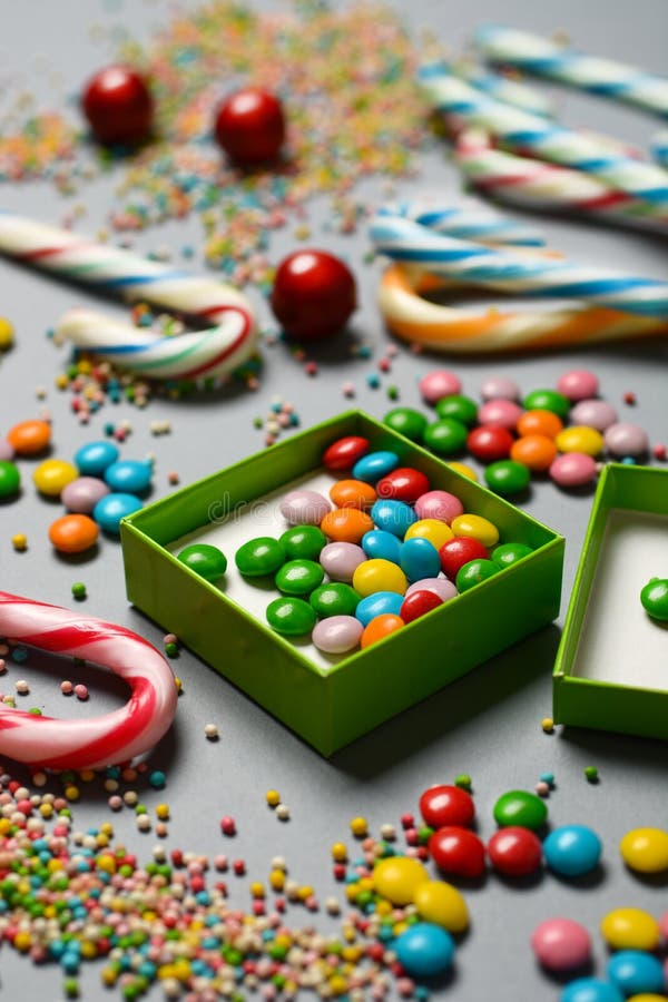 Pile of Assorted and Colored Candies Stock Photo - Image of colorful ...