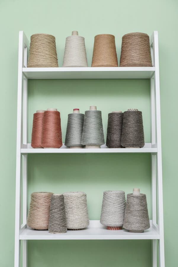 Spools yarn rolls stock image. Image of design, tools - 20170561