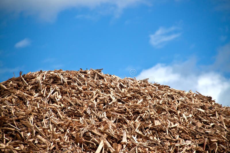 Biomass Power Plant stock image. Image of material, timber - 17447925