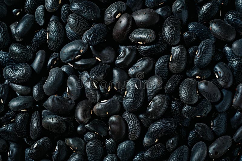 Pile of Black Beans Texture Stock Illustration - Illustration of ingredient, dietary: 324973583