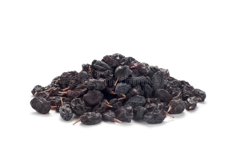 Pile of Black Currant Raisins Stock Photo - Image of white, healthy ...
