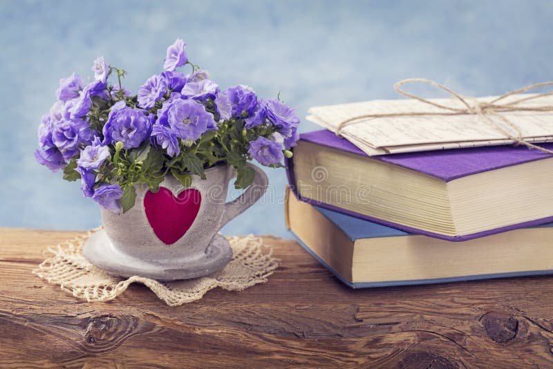 Pile of blue books stock photo. Image of present, comfort - 50178282