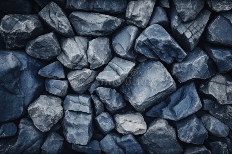 Pile Blue Rocks Perfect Nature Backgrounds Stock Photos - Free ...