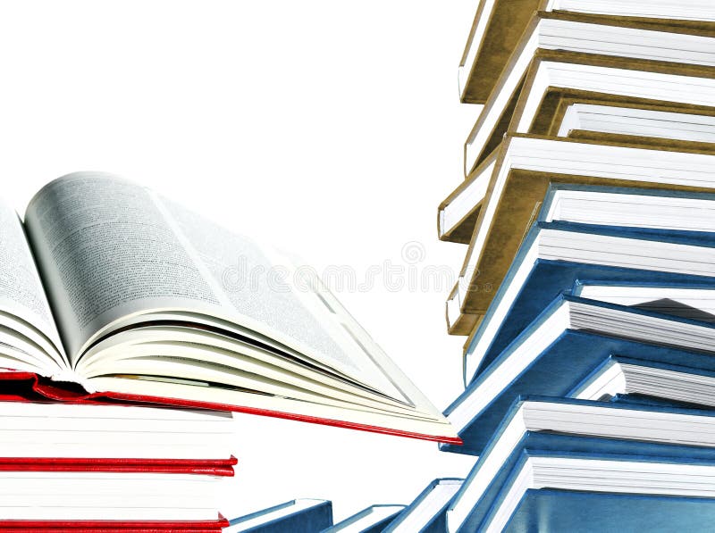 Pile of books stock photo. Image of concept, literature - 12512092