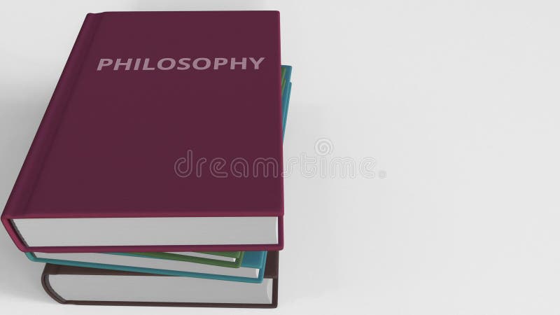 Pile of Books on PHILOSOPHY. 3D Animation Stock Footage - Video of ...