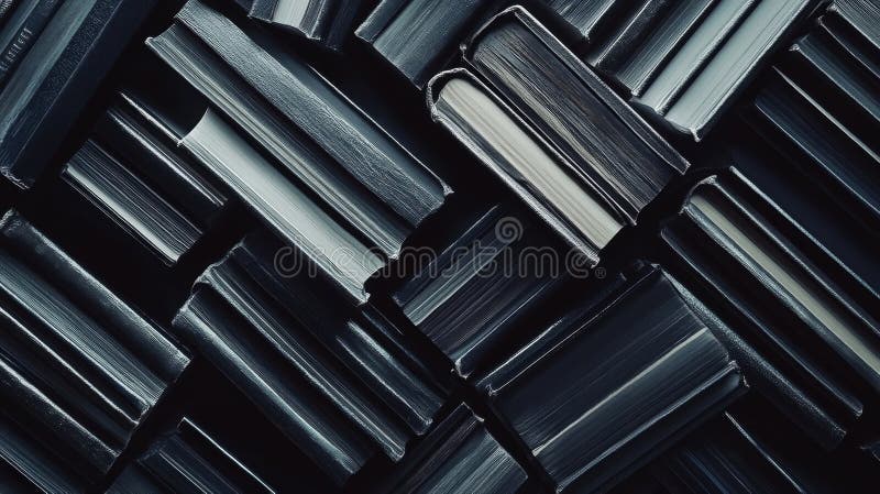 A Pile of Books Sitting on Top of Each Other Stock Illustration ...