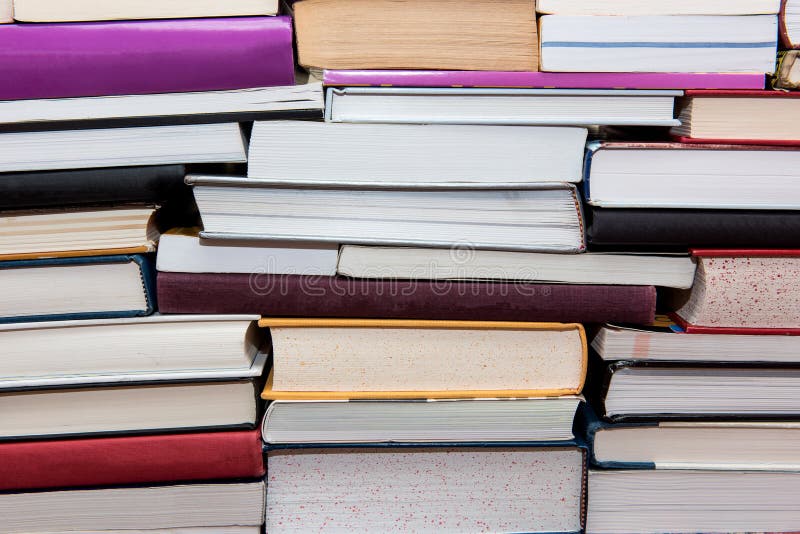 Pile of books stock photo. Image of library, information - 77279792