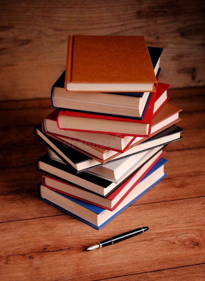 Pile of books stock image. Image of open, education, books - 37424059