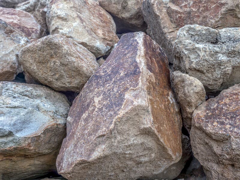 Pile of boulders stock photo. Image of grey, rock, boulder - 290609478