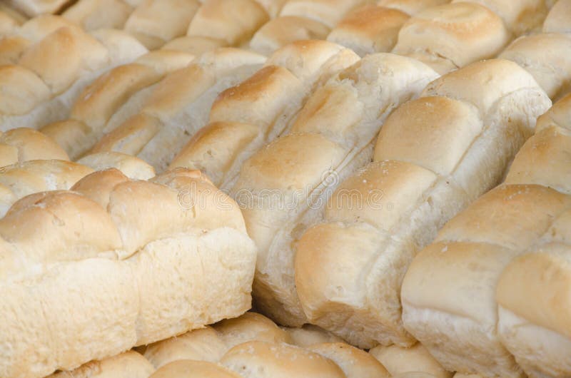 Pile of bread stock image. Image of brown, nutrition - 36355339